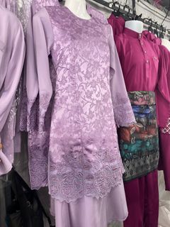 ZALIA Raya 2025 Bayu Kurung Klasik Jade Green, Women's Fashion ...