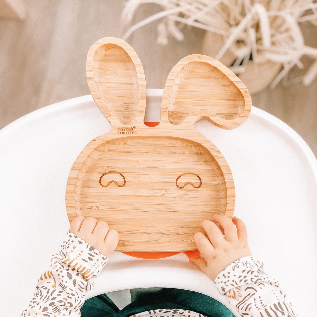 Bamboo Little Bunny Suction Plate by Bamboo Bamboo, Babies & Kids ...