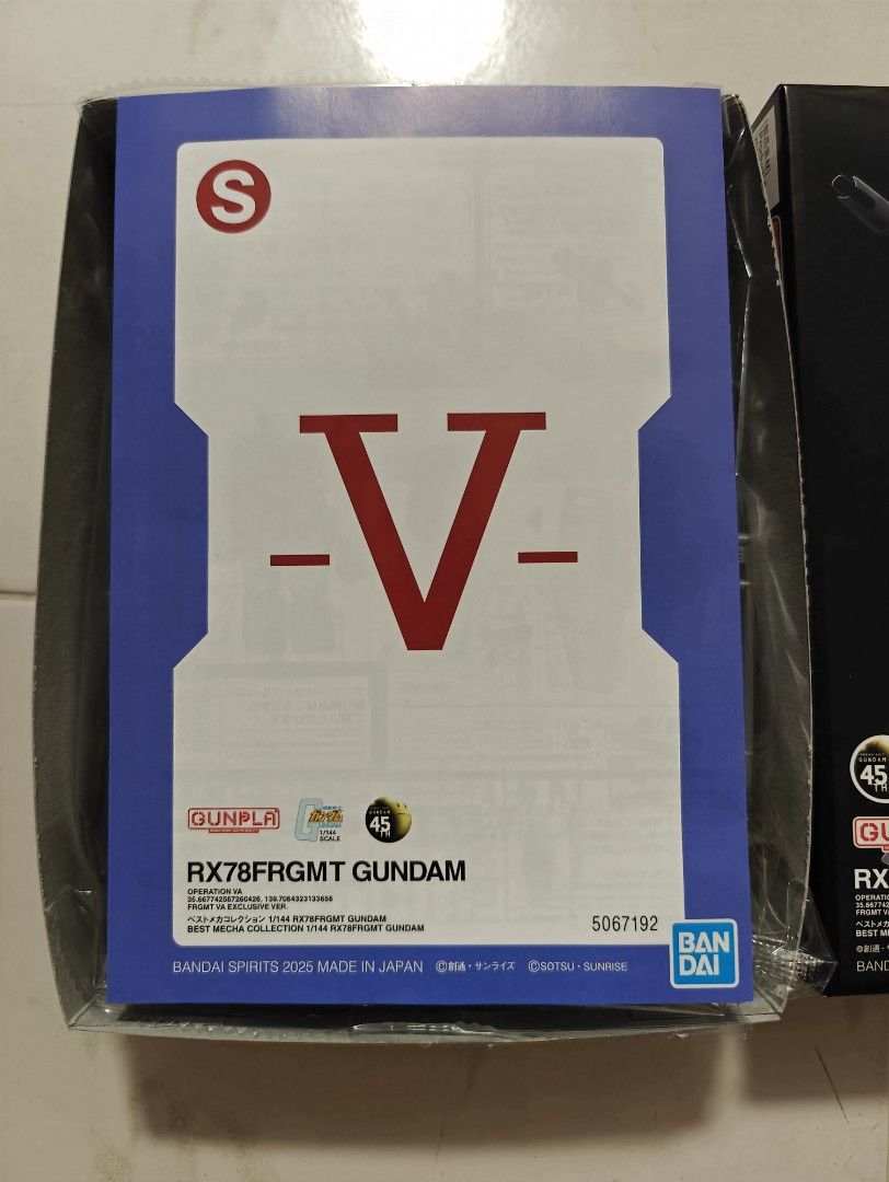 Bandai RX-78 FRGMT Gundam 1/144 Gunpla Limited Edition 45th Anniversary ...