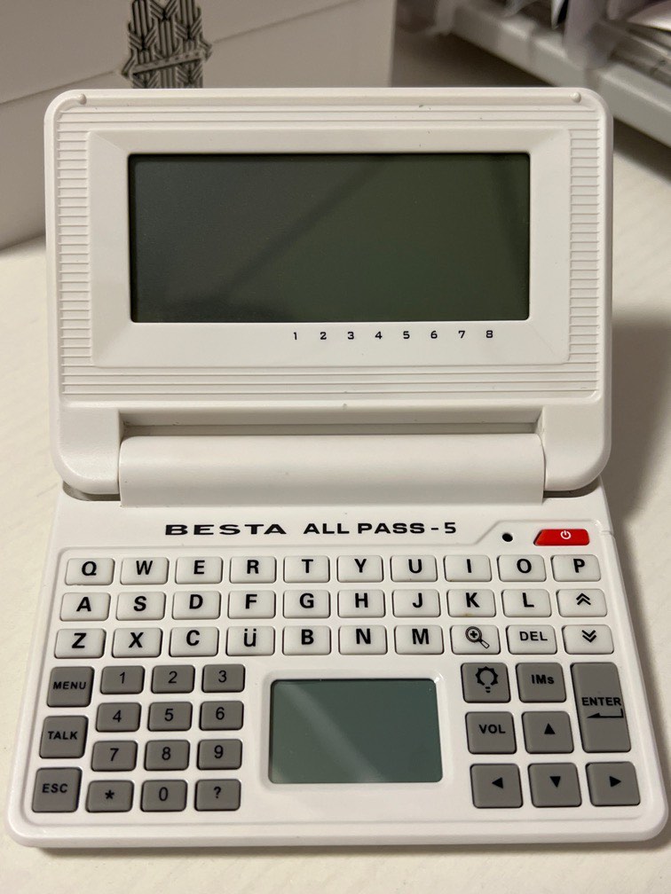 Besta All Pass 5 Chinese E-Dictionary, Mobile Phones & Gadgets, Other Gadgets on Carousell