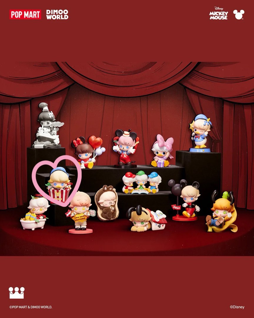 BNIF PopMart Dimoo World x Disney Series Vinyl Figurine — Donald Duck ...