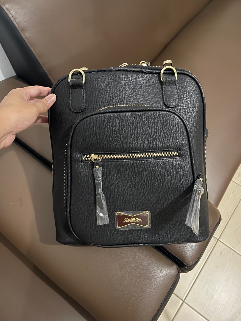 Carlo Rino Backpack, Women's Fashion, Bags & Wallets, Backpacks on ...