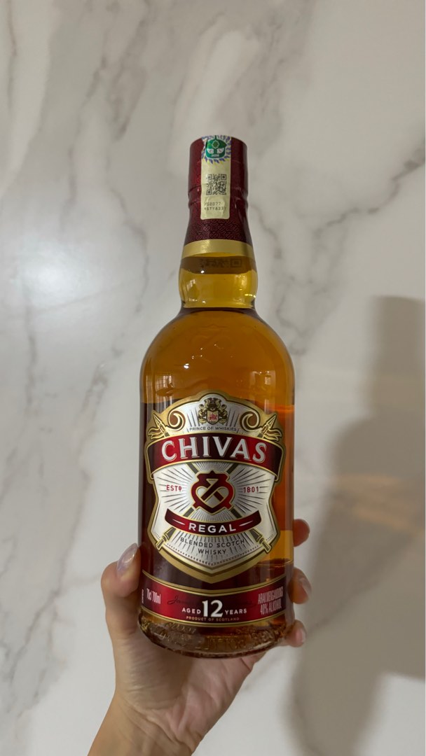 Chivas Regal 12 Years 700ml, Food & Drinks, Beverages on Carousell