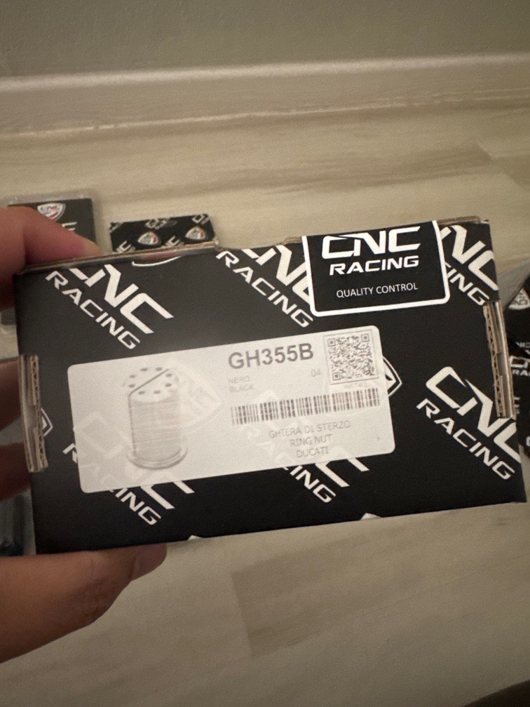 CNC Racing Ring Nut, Motorcycles, Motorcycle Accessories on Carousell