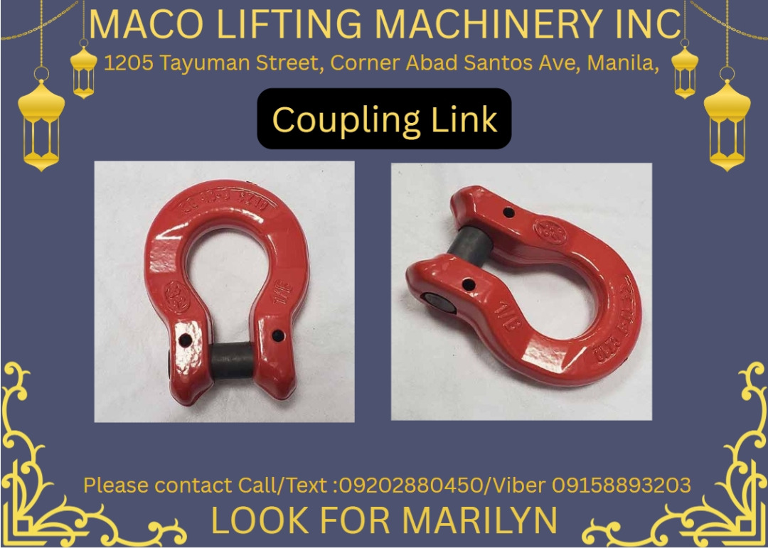 Coupling Link, Commercial & Industrial, Construction Tools & Equipment ...