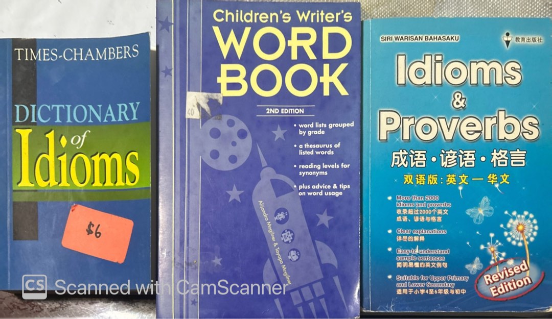 Dictionary of Idioms, Children’s Word Book, Idioms & Proverbs Book ...
