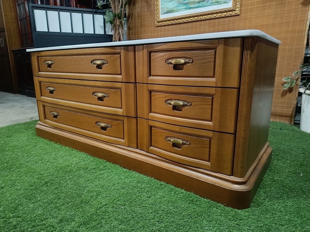 Elegant & Aesthetic Tv Rack Console Drawer, Furniture & Home Living ...