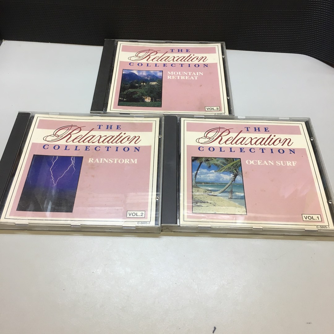 (Eng CD) The Relaxation collection 3 cd set, Hobbies & Toys, Music ...