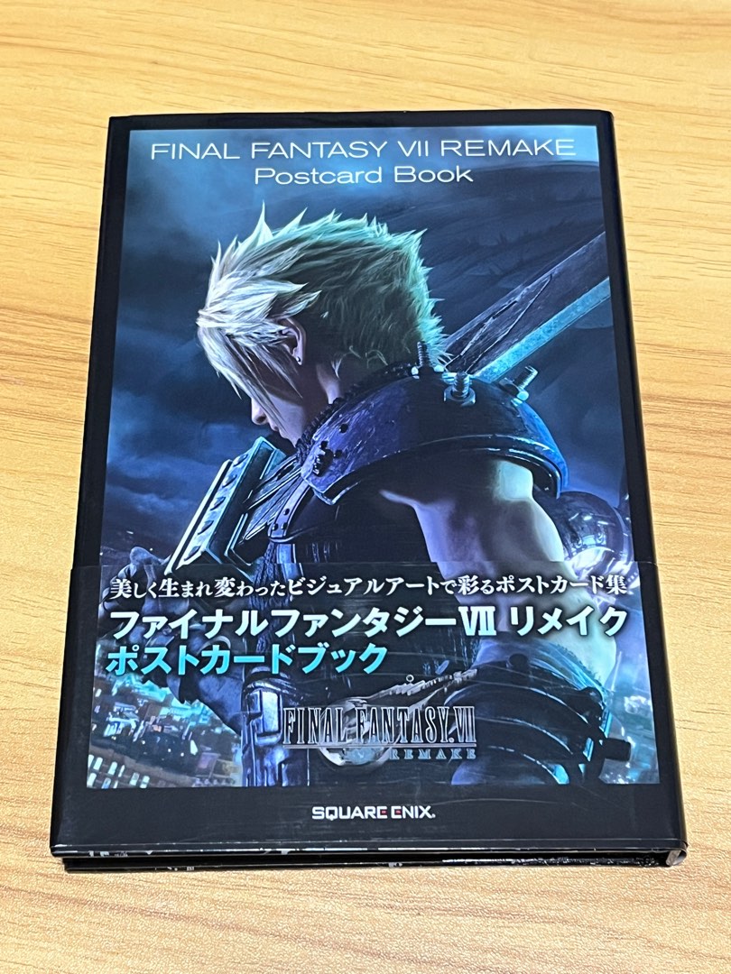 FF7 Remake Postcard book final fantasy 7, Hobbies & Toys, Books ...