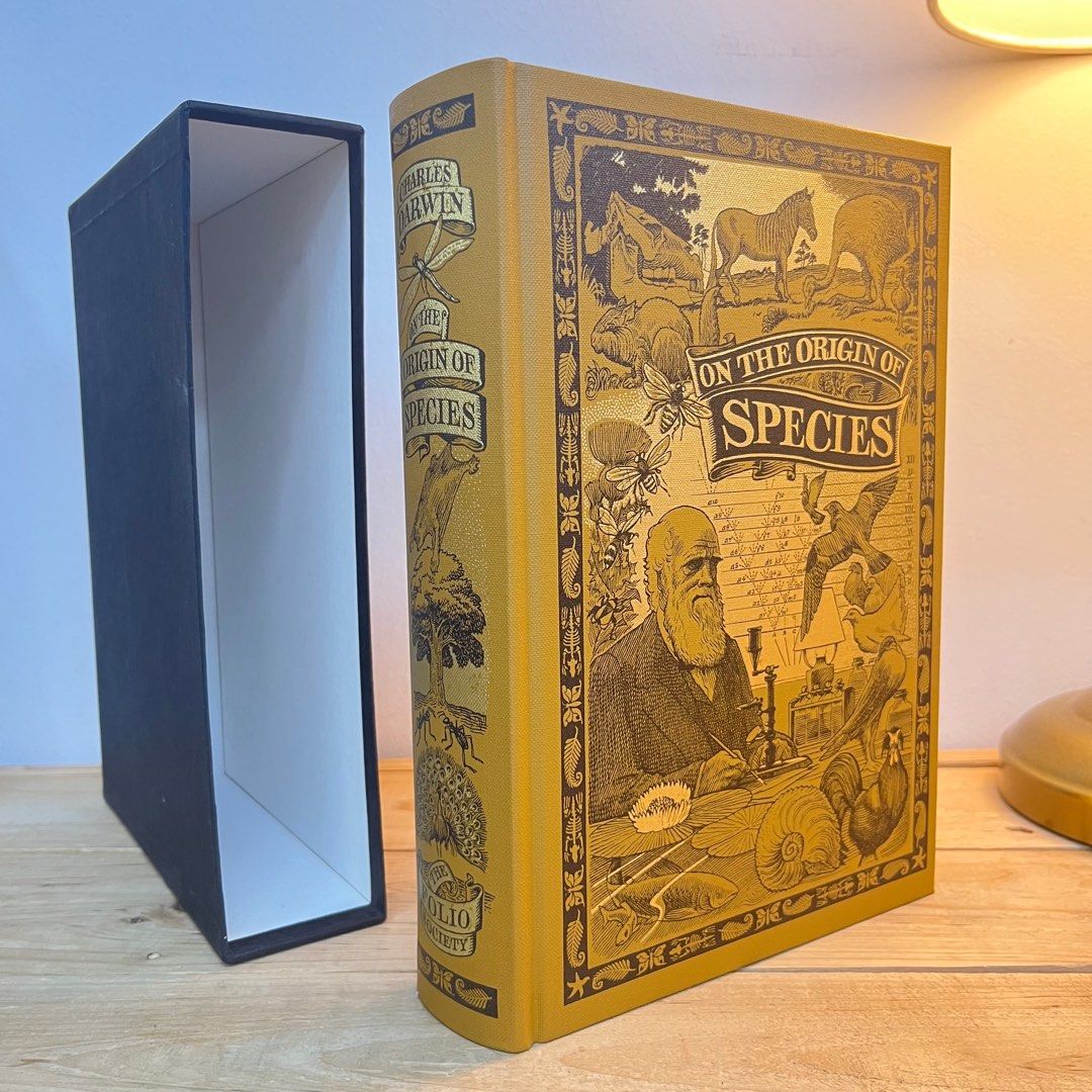 Folio Society: On The Origin of Species by Charles Darwin, Hobbies ...