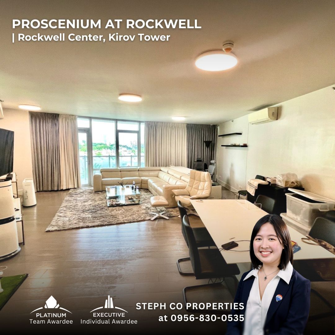 FOR SALE: Proscenium at Rockwell, Kirov Tower, Makati 3BR Unit at ...