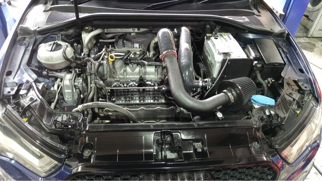 Forge brand open pod air intake & charge pipe with blowoff valve, Car ...