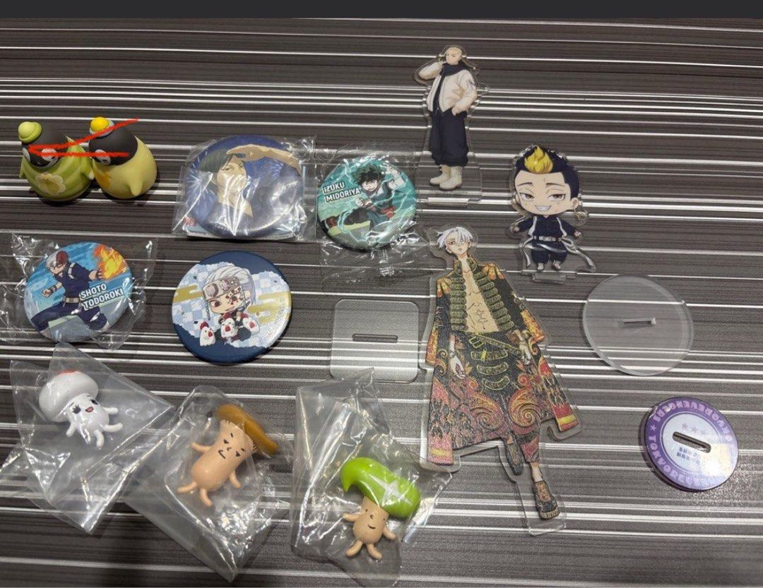 [FREE WITH PURCHASE] anime Tokyo revenge kuji/penguin/MHA midoriya and ...