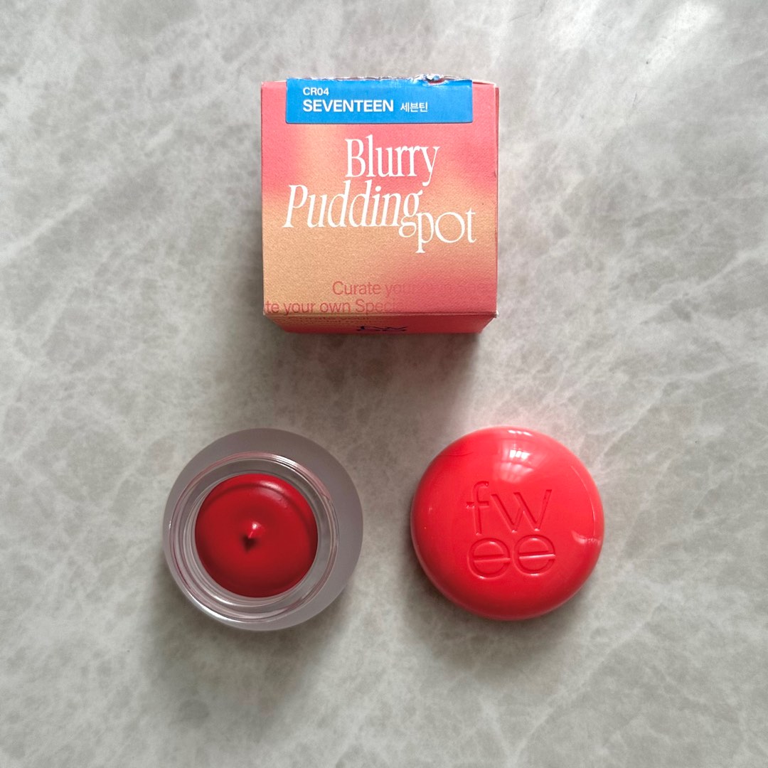 FWEE Blurry Pudding Pot | Lip Stain Tint, Kesehatan & Kecantikan, Rias ...