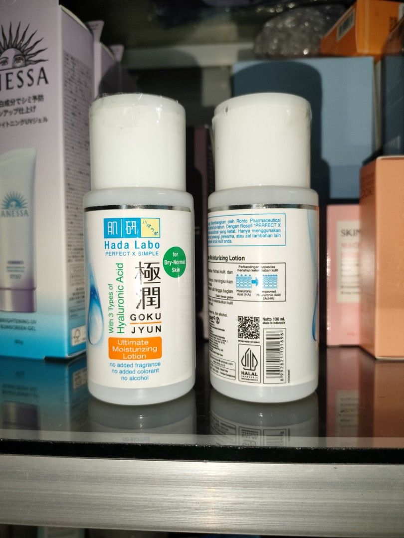 HADA LABO Gokujyun Ultimate Moisturizing Lotion 100ml Oren Toner Pelembab Wajah, Kesehatan ...