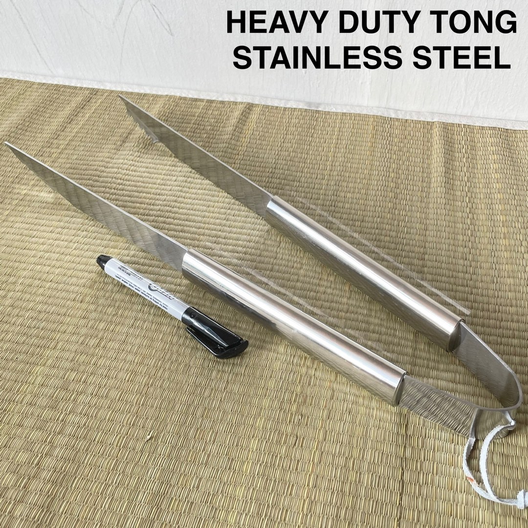 Heavy Duty Stainless Steel Tong, Furniture & Home Living, Kitchenware ...
