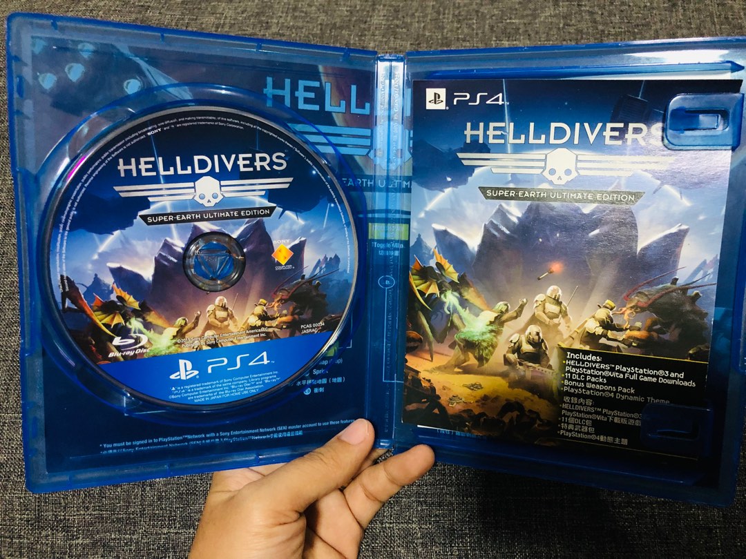 Helldivers, Video Gaming, Video Game Consoles, PlayStation on Carousell