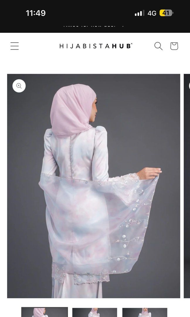 Hijabistahub falisha, Women's Fashion, Muslimah Fashion, Baju Kurung ...