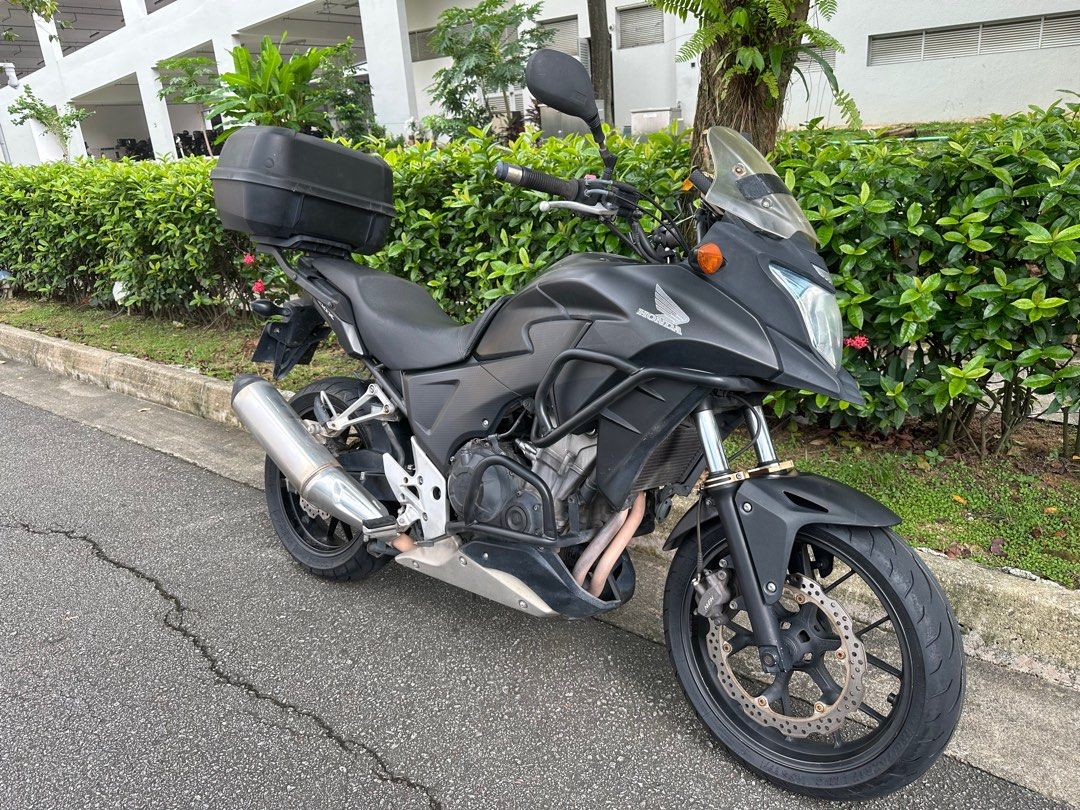 Honda CB400X Matt Black Color. Meticulous Owner. Registration Date 7/09 ...