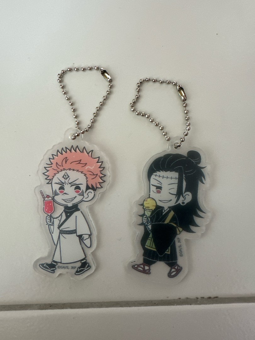 JJK Sukuna Kenjaku keychains, Hobbies & Toys, Memorabilia ...