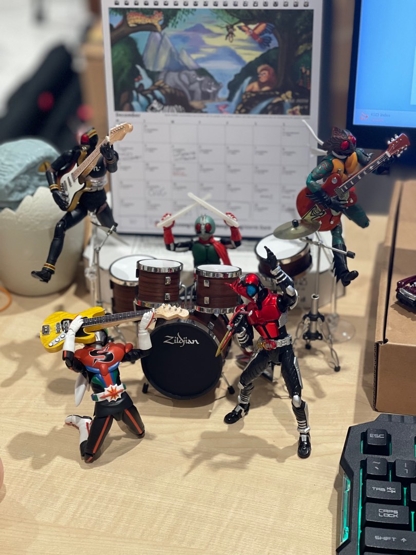 Kamen rider band s.h.figuarts, Hobbies & Toys, Toys & Games on Carousell