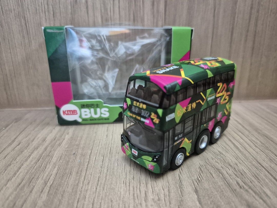 80M KMB Year of the Snake 2025 Volvo B8L Qbus Bus, Hobbies & Toys, Toys ...