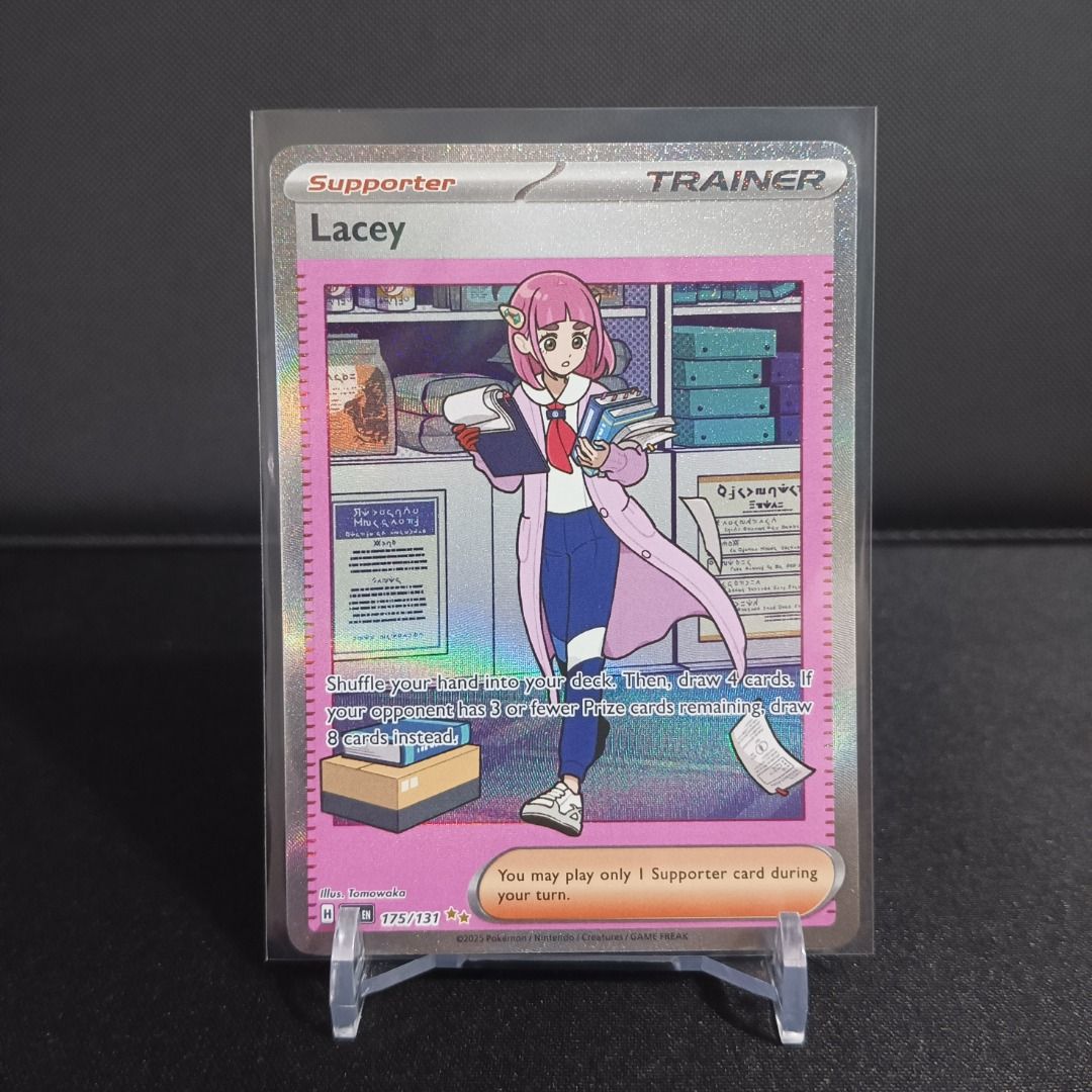 Lacey 175/131 - Pokemon Card - Prismatic Evolutions - Special ...