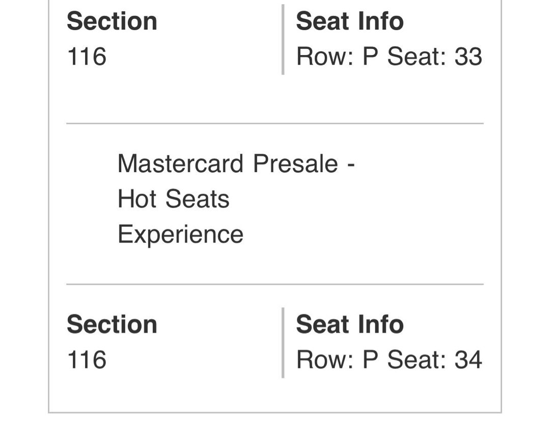 Lady Gaga Singapore Hot Seats x2, Tickets & Vouchers, Event Tickets on ...