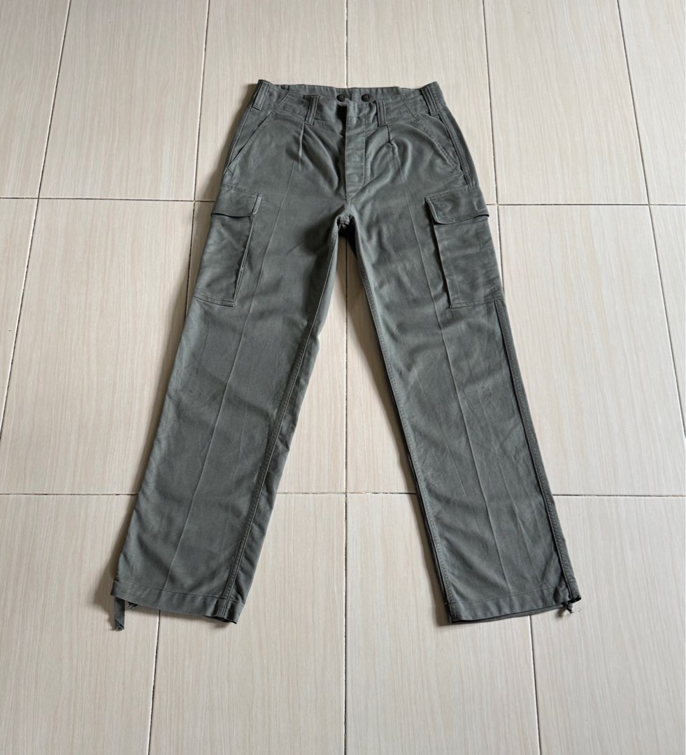 Vintage Military Germany Cargo Pants (Saiz 31/32), Men's Fashion, Bottoms, Trousers on Carousell