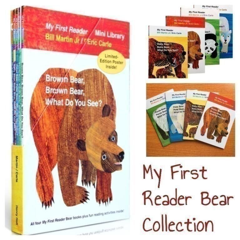My First Reader Bear Collection by Eric Carle, Hobbies & Toys, Books ...