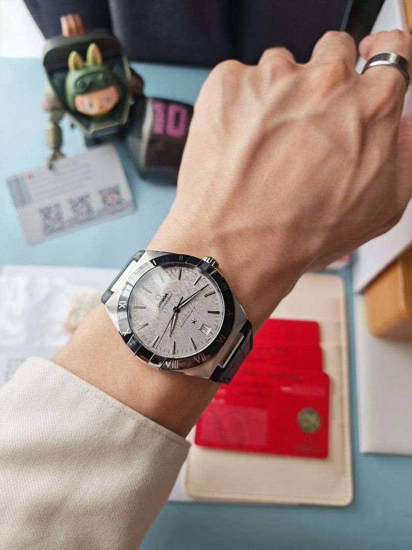 Omega constellation 41mm ceramic grey dial (caliber 8900 METAS), Luxury ...