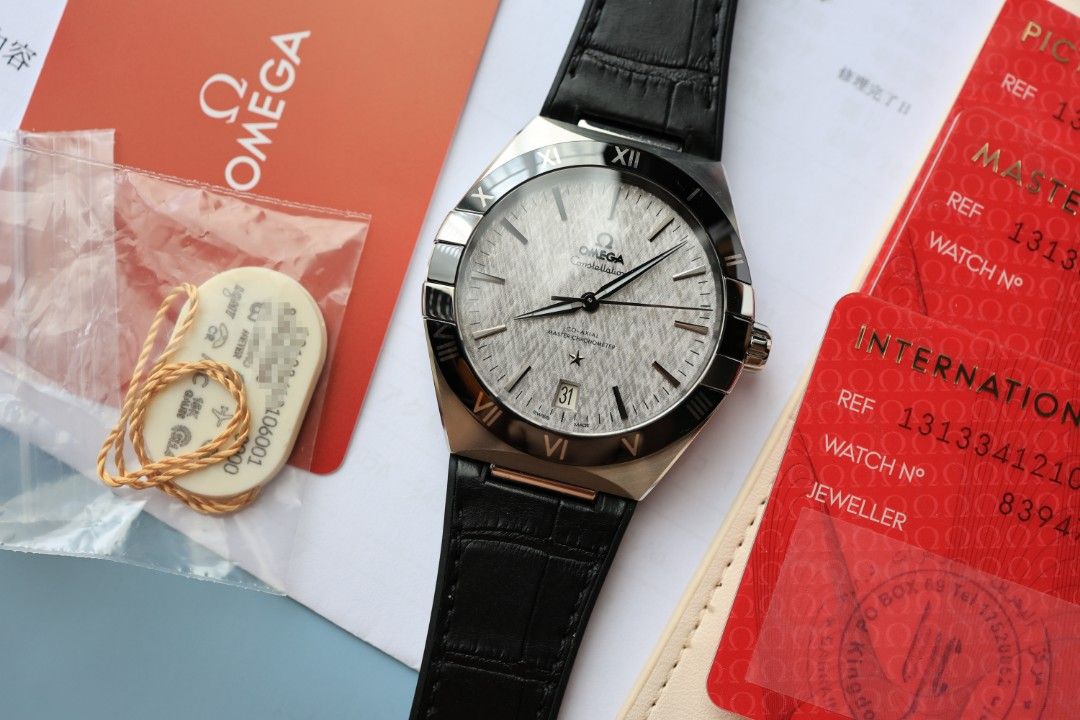 Omega constellation 41mm ceramic grey dial (caliber 8900 METAS), Luxury ...