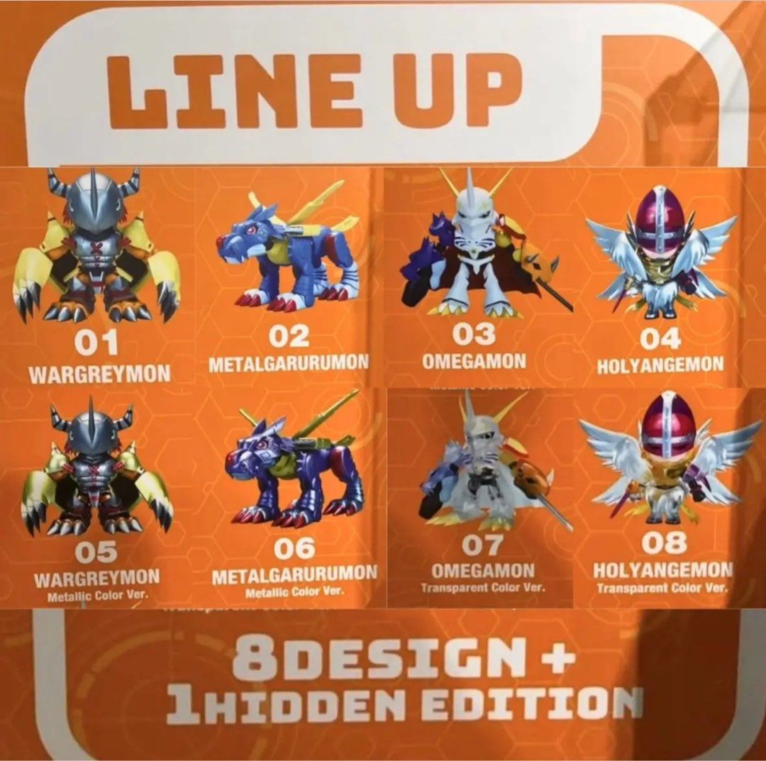 PO - Bandai Digimon Adventure Vol. 1 Plabako Chibi Model Kit Blind Box ...