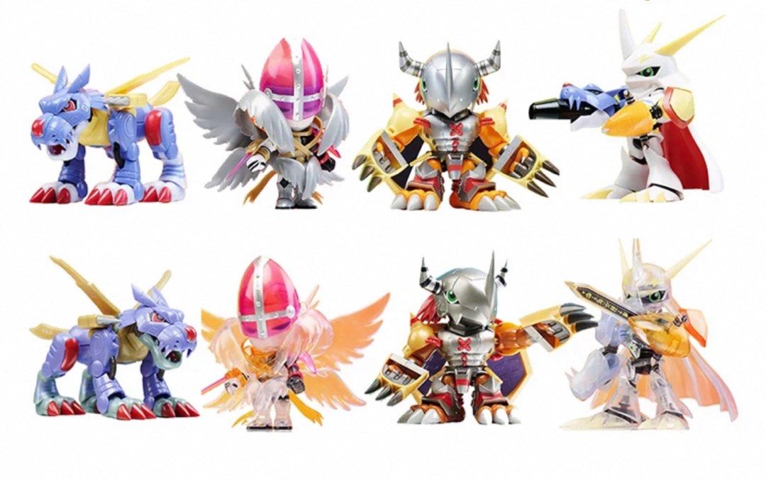 PO - Bandai Digimon Adventure Vol. 1 Plabako Chibi Model Kit Blind Box ...