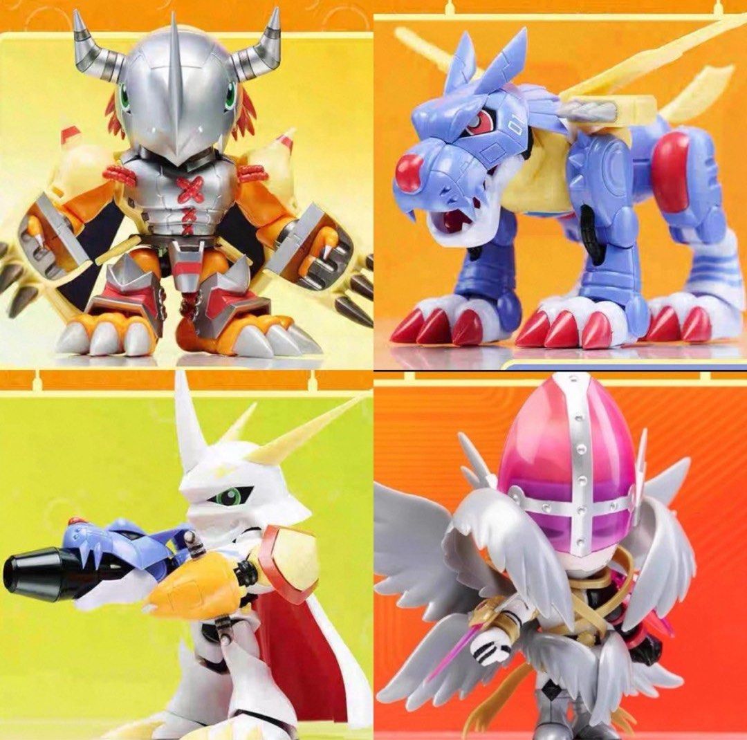 PO - Bandai Digimon Adventure Vol. 1 Plabako Chibi Model Kit Blind Box ...
