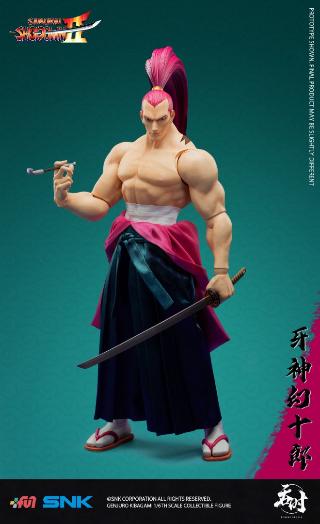 [PO] Tunshi Studio TS-017 Samurai Shodown II - Genjuro Kibagami 1/6 ...