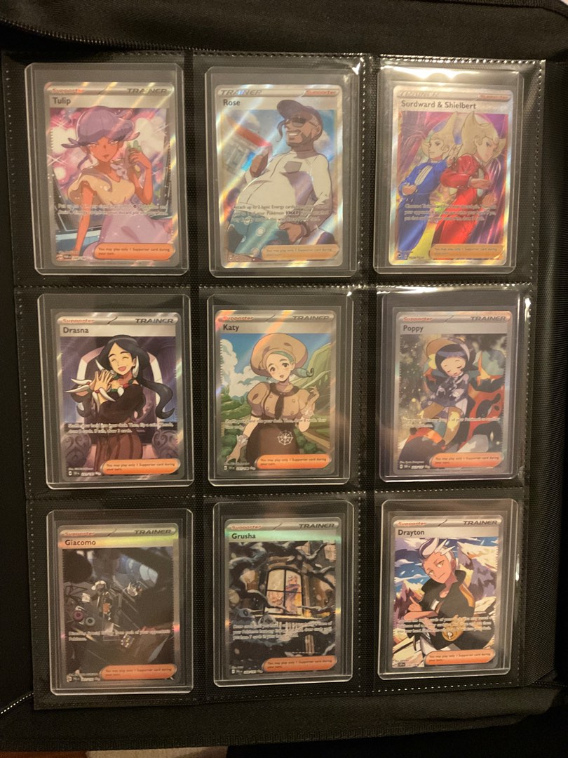 Pokemon trainer Ultra Rare SIR Full art cards OBF / PAR / SSP Tulip ...