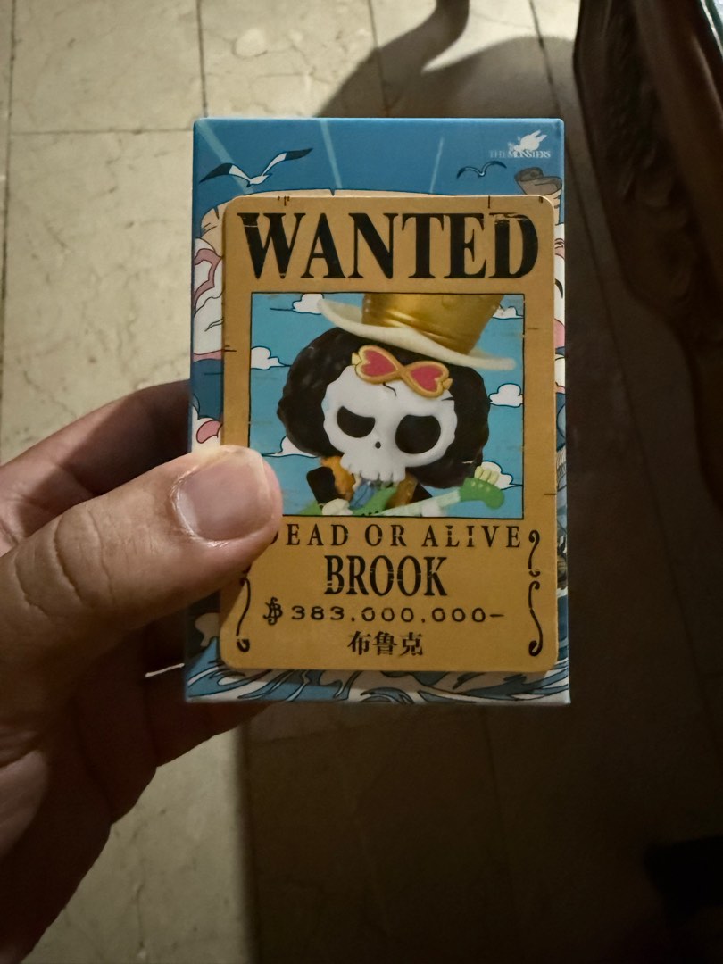 POPMART LABUBU THE MONSTERS x ONE PIECE Series Brook, Hobbies & Toys ...