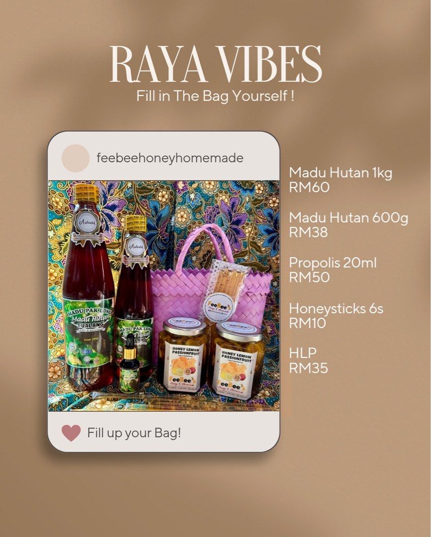 Raya Hamper / Doorgift, Food & Drinks, Gift Baskets & Hampers on Carousell
