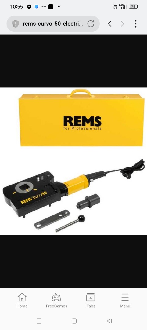 Rems corvo 50 pipe bending machine, Commercial & Industrial ...