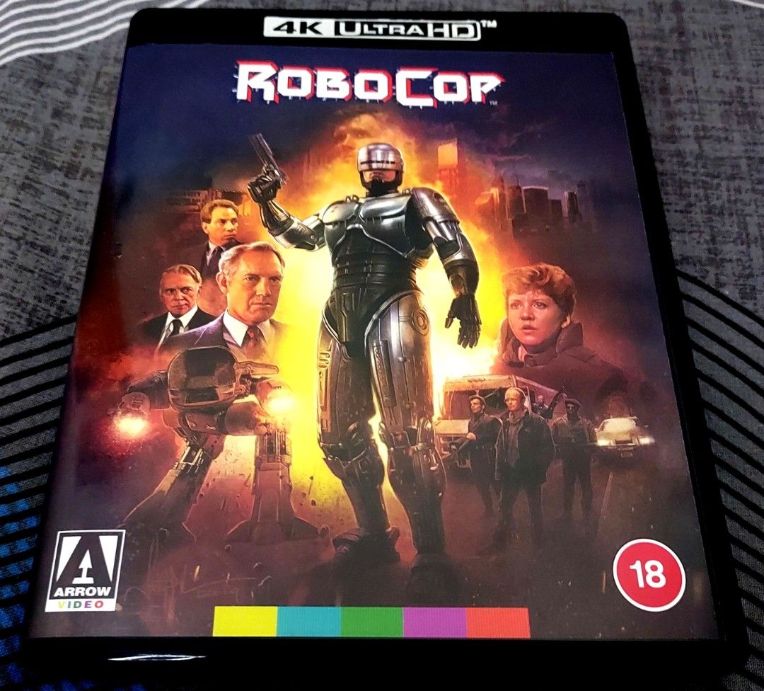 Robocop Director's Cut 4K Ultra HD [Arrow Film] [Region Free] Like New ...
