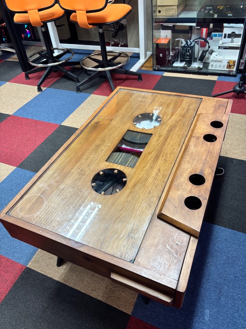 Rustic Cassette Coffee Table, Furniture & Home Living, Furniture ...