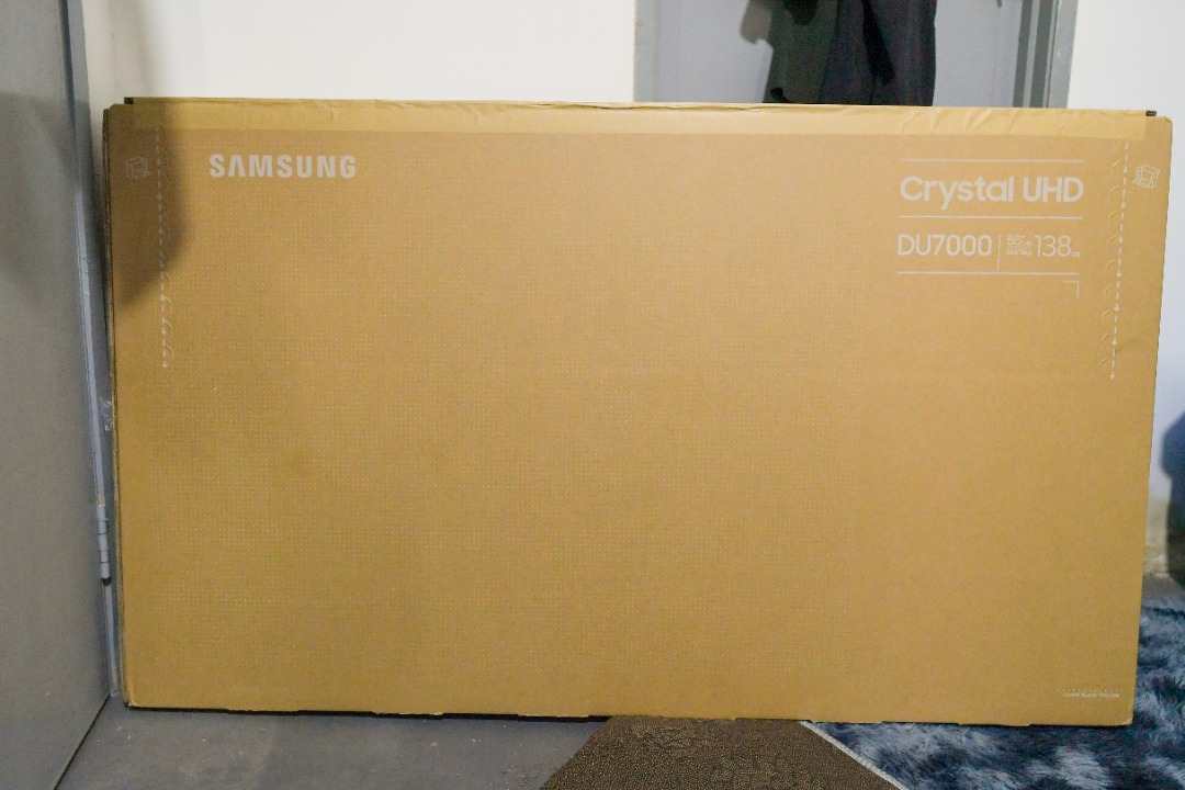 SAMSUNG 55 inch SMART TV Crystal UHD DU7000, TV & Home Appliances, TV ...