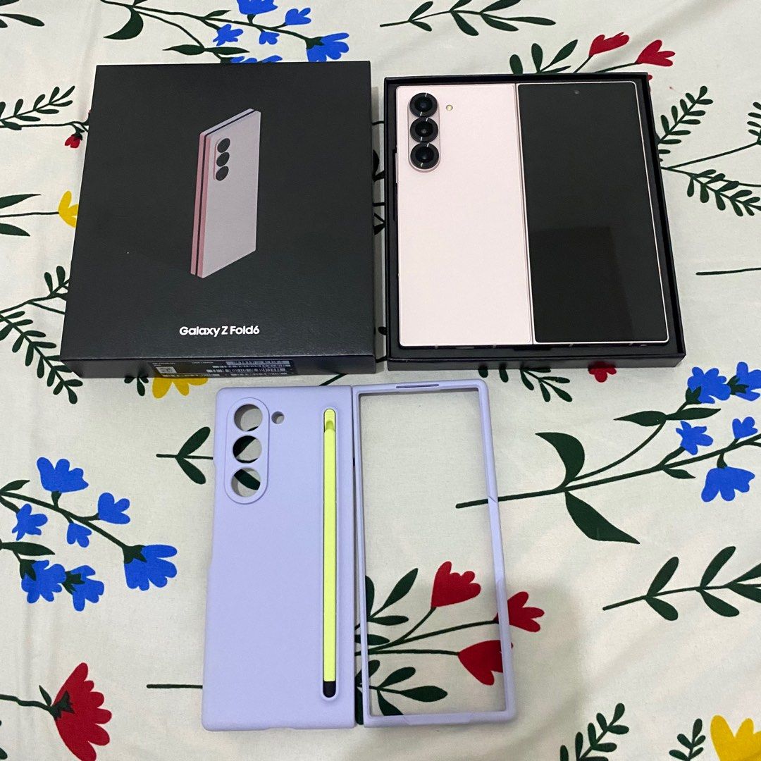 Samsung Z Fold 6 12/256GB SEIN Fullset original Like New, Telepon ...