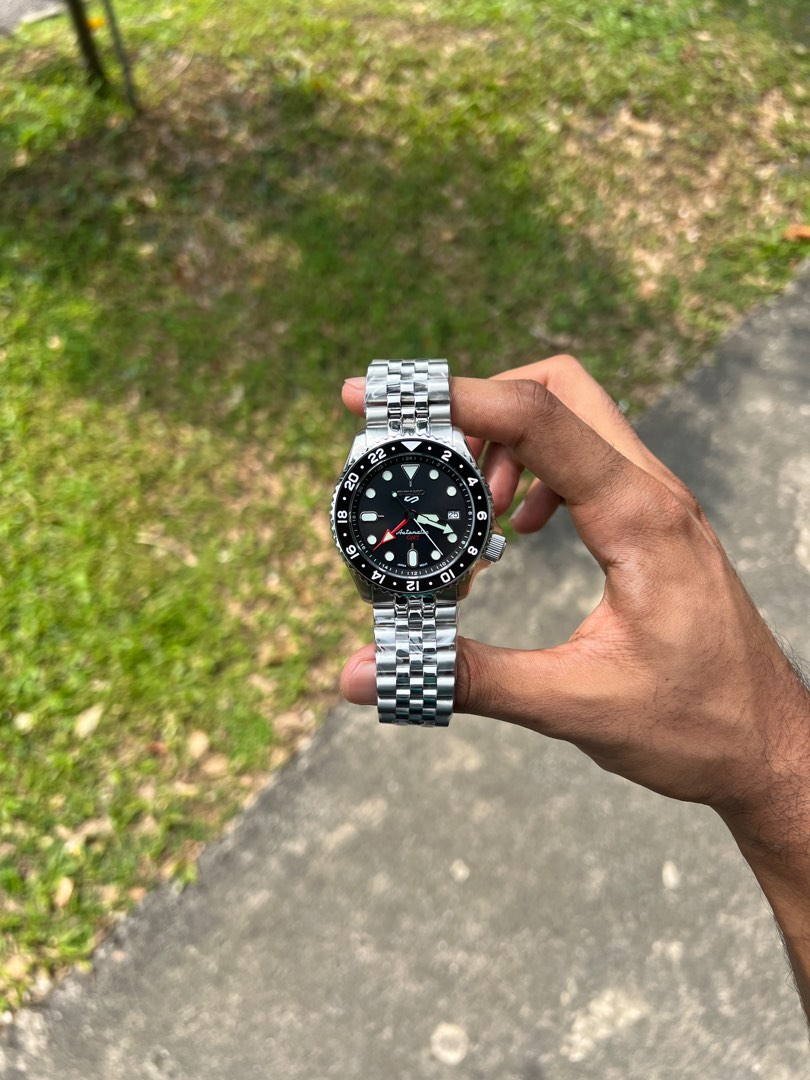 Seiko SSK001 GMT Mod, Men's Fashion, Watches & Accessories, Watches on ...