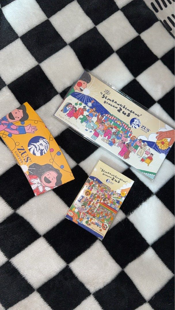 Set Zus Raya 2025 (Sampul+ game cards + sleeve), Hobbies & Toys, Toys ...