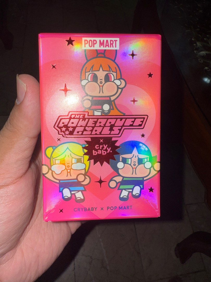 Popmart the powerpuff girls x cry baby series Sleepy Buttercup, Hobbies ...