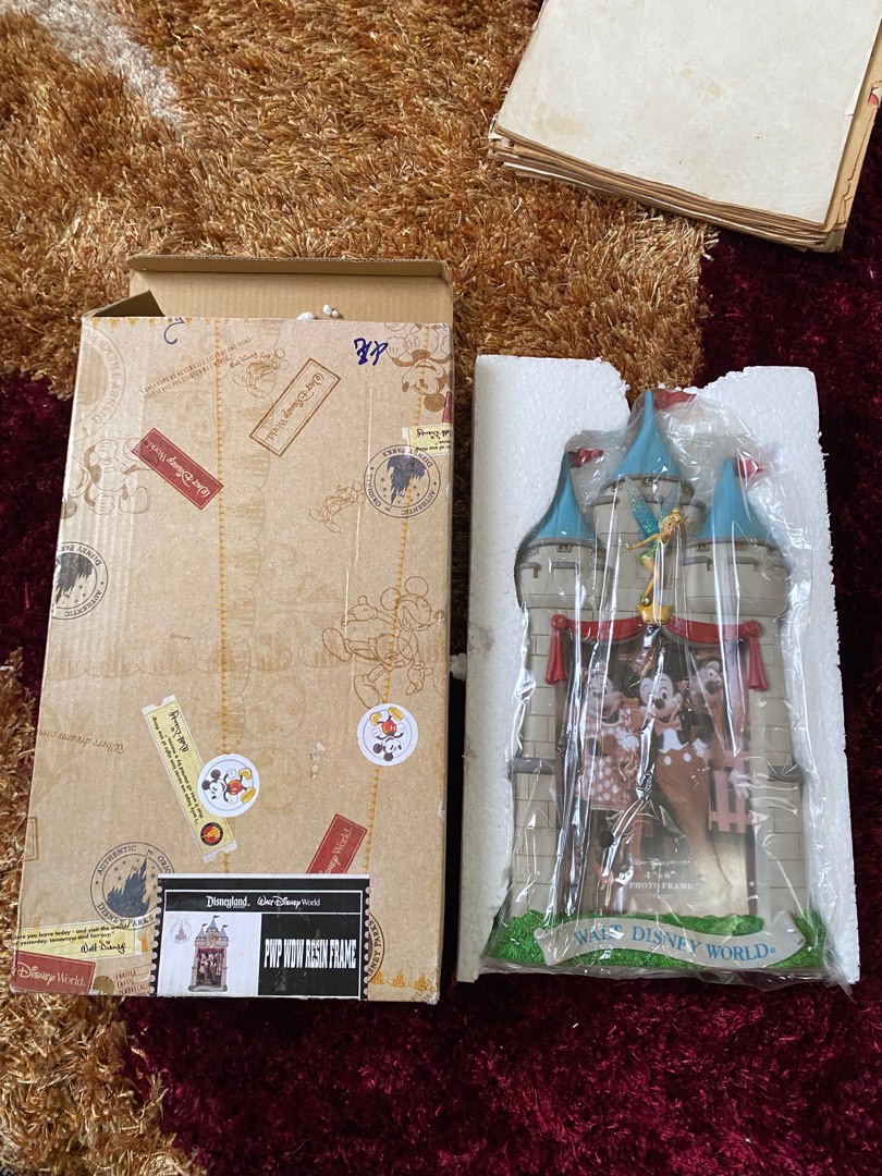 Tinker bell walt Disney photo frame, Furniture & Home Living, Home ...