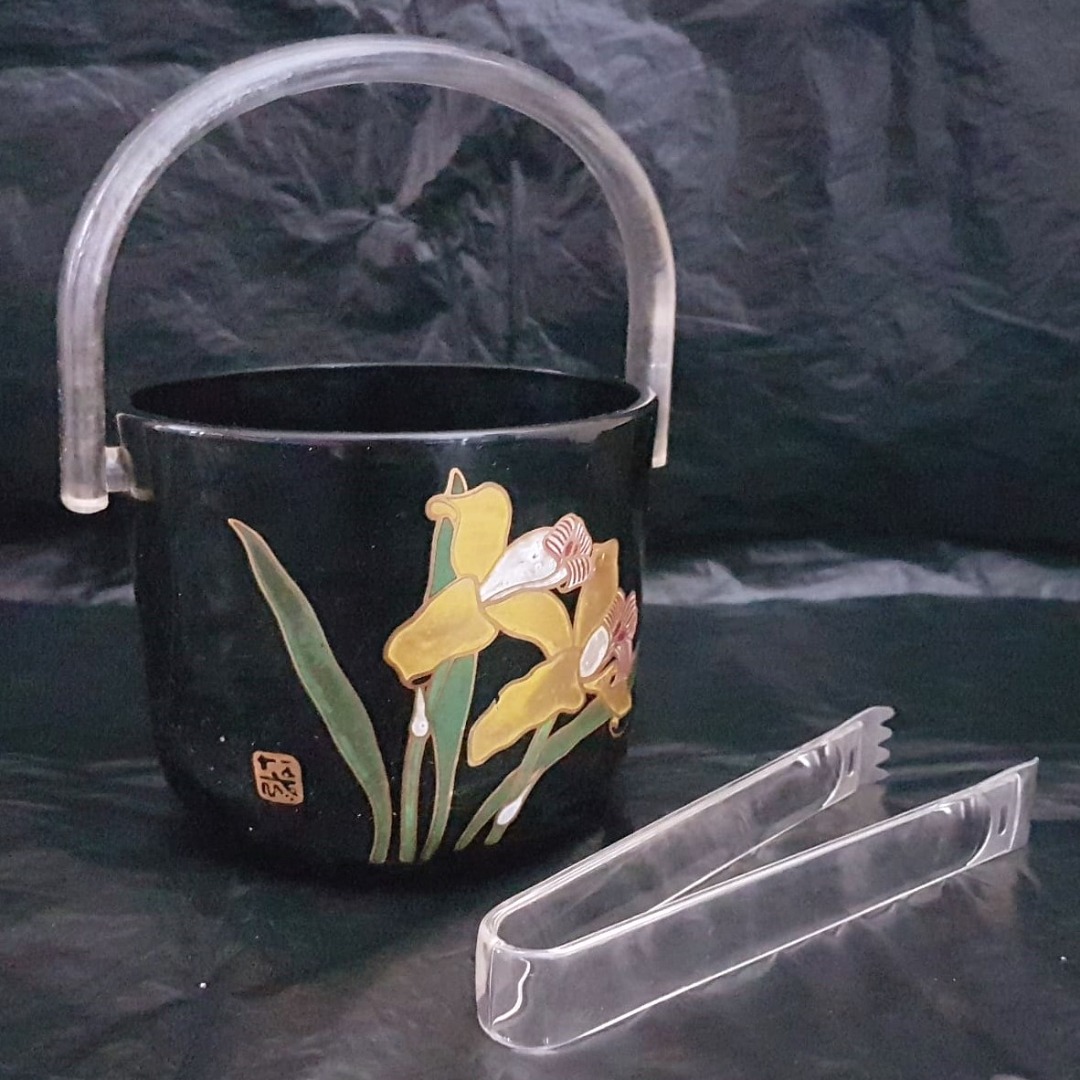 TOYO Glassware from Japan, Ceramic Ice Buckle and Ice Picker, Cool ...