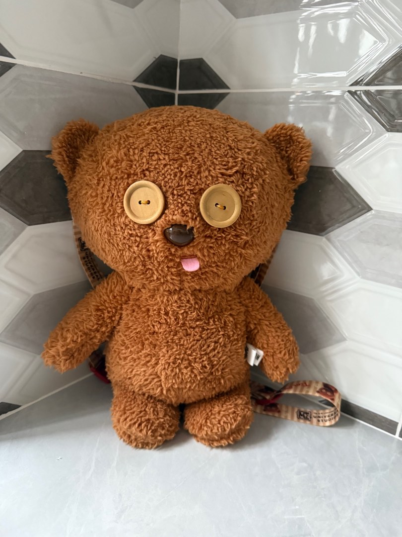 USJ Minions Tim Popcorn bucket Teddy Bear, Hobbies & Toys, Toys & Games ...